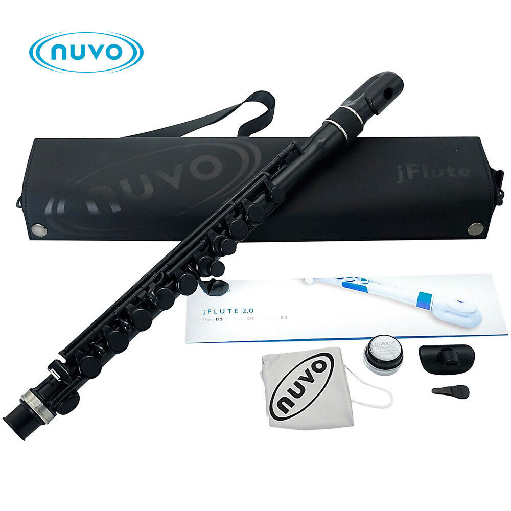 Nuvo jFlute 2.0 - Student Plastic Flute with "Donut" Curved Headjoint ...