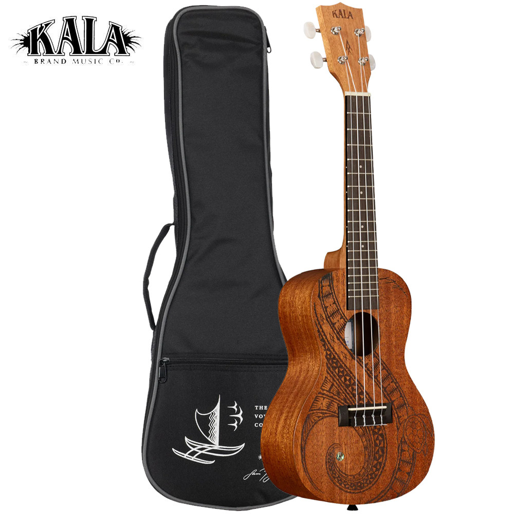 Kala Voyage Collection Guidance Mahogany Concert Ukulele With Gig Bag KA-GUIDANCE-C | Alchemy ...