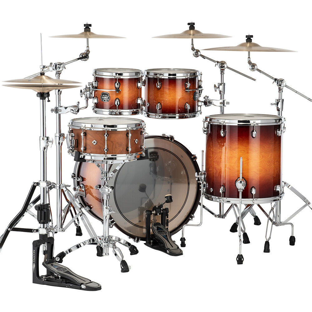 Mapex Saturn Evolution Classic Birch 4-PC Shell Pack Exotic Sunburst ...
