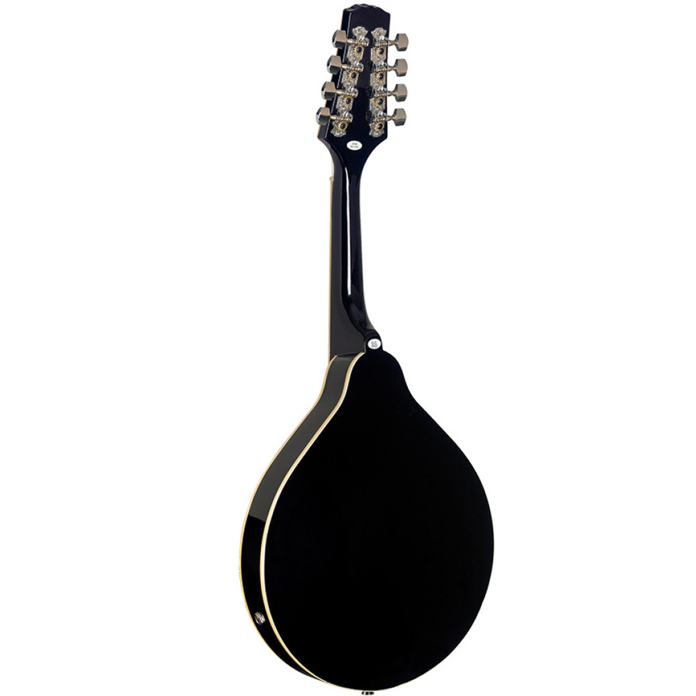 Stagg M50-E Acoustic Electric Bluegrass Nato Top Mandolin - Black ...