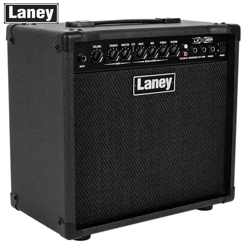 Laney LX35R 1 x 10" 35 Watts 3 Band EQ Electric Guitar Combo Amp w ...