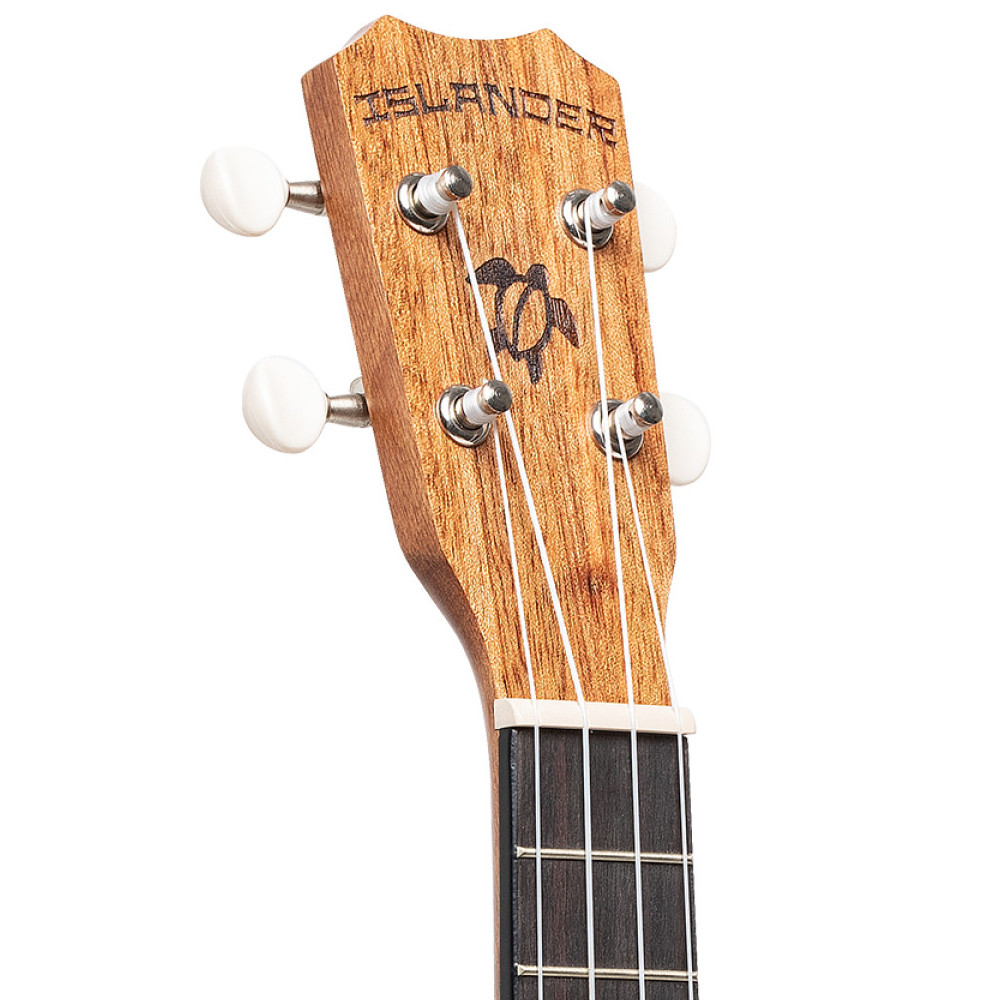Islander by Kanile'a MC-4-HNS Mahogany Traditional Concert Ukulele with ...