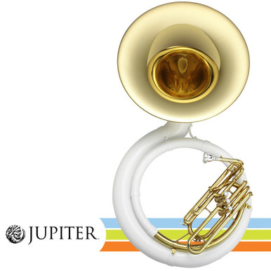 Jupiter JSP1010 Key of BBb 1000 Series Fiberglass Sousaphone With Hard ...