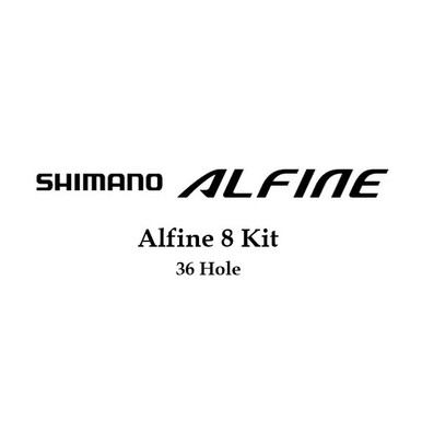 Shimano Alfine 8 Kit - Black 36 Hole - Northside Cycles