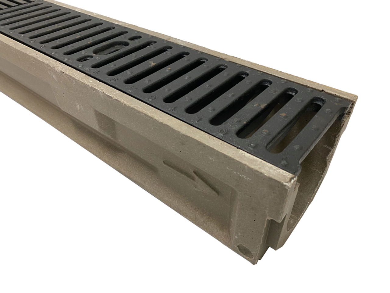 6 Wide Polycast 600 Poly Concrete Trench Drain Kit