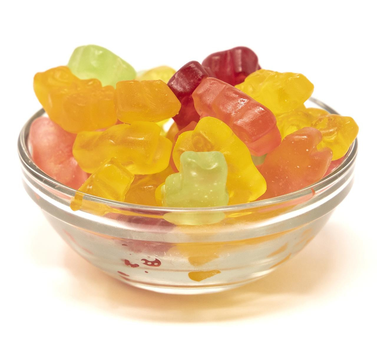 Natural Flavored Gummi Bears 4/5lb