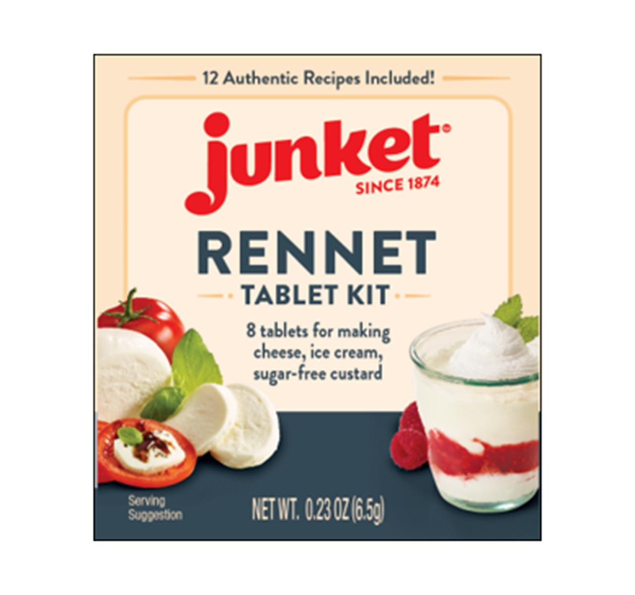 Junket Rennet Tablets 12/.23oz