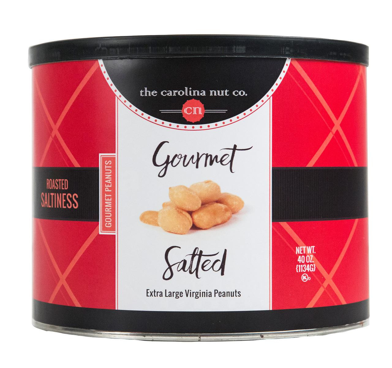 Holiday Gourmet Salted Peanuts 6/40oz