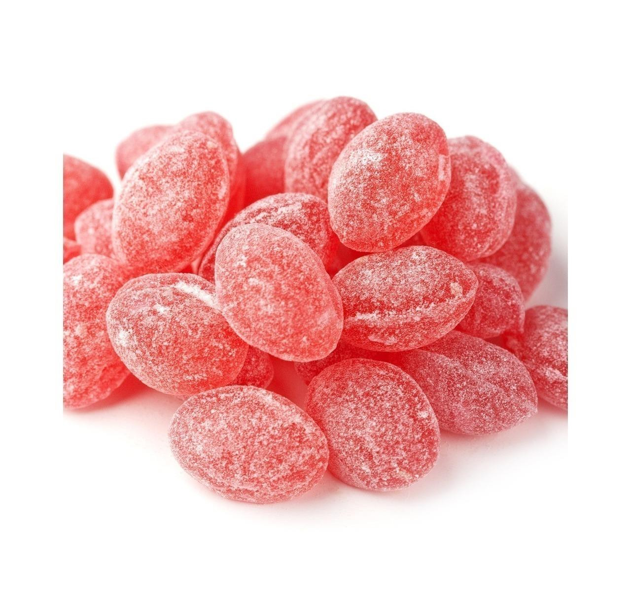 Sanded Raspberry Drops 10lb