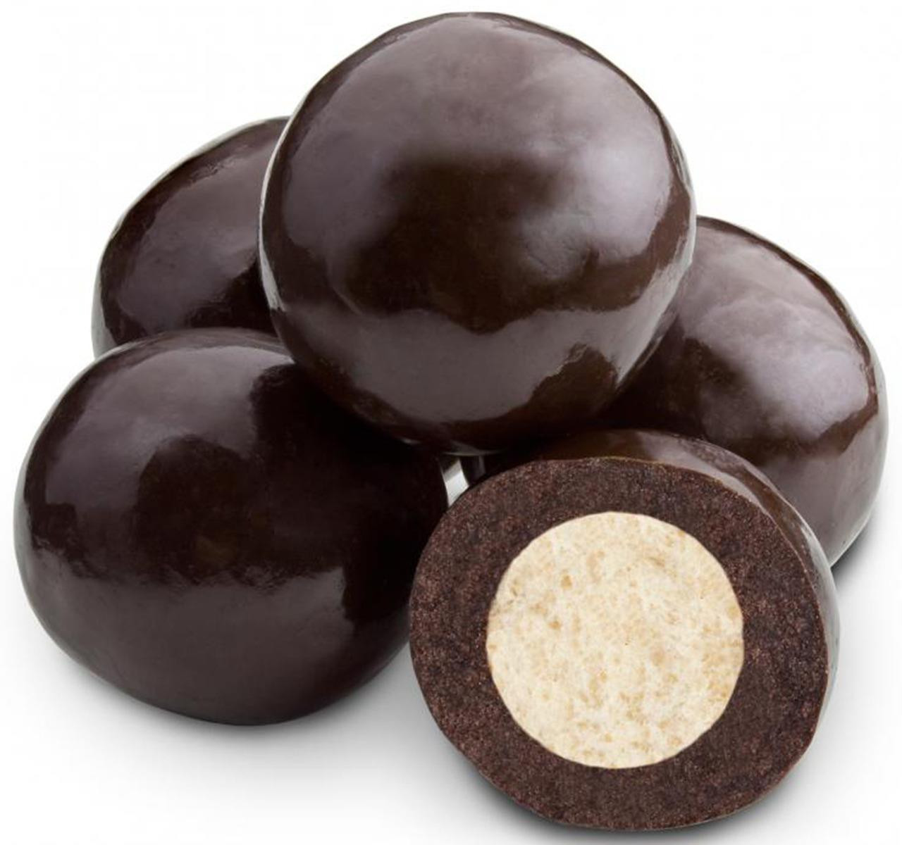 Dark Chocolate Triple Dipped Malt Balls 10lb