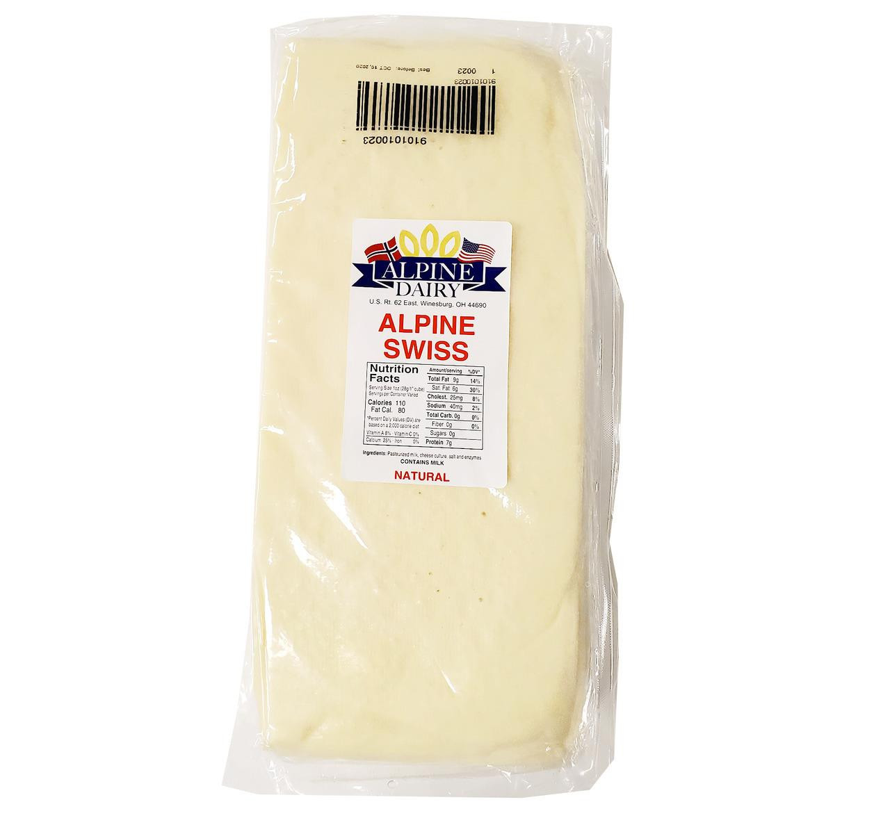 Swiss Cheese 2/11lb