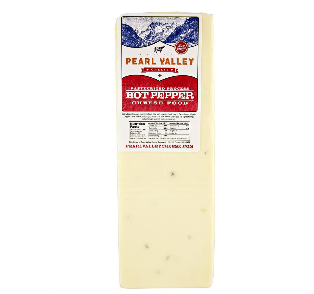 Hot Pepper Cheese 2/5lb