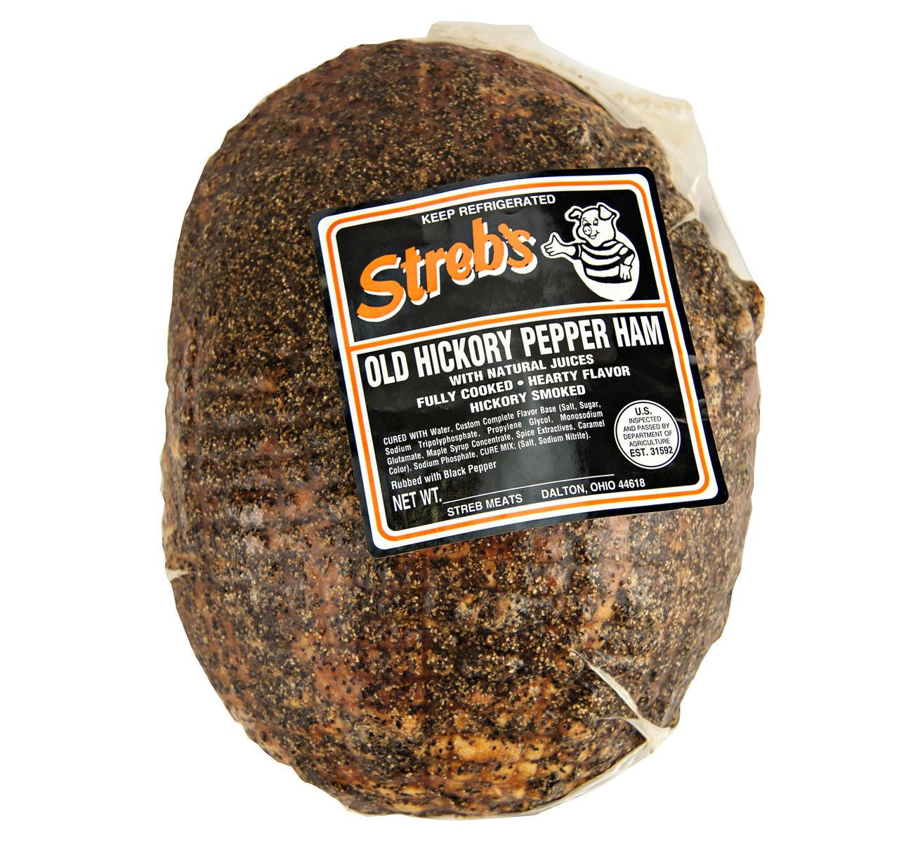 Old Hickory Boneless Pepper Ham 2/6lb