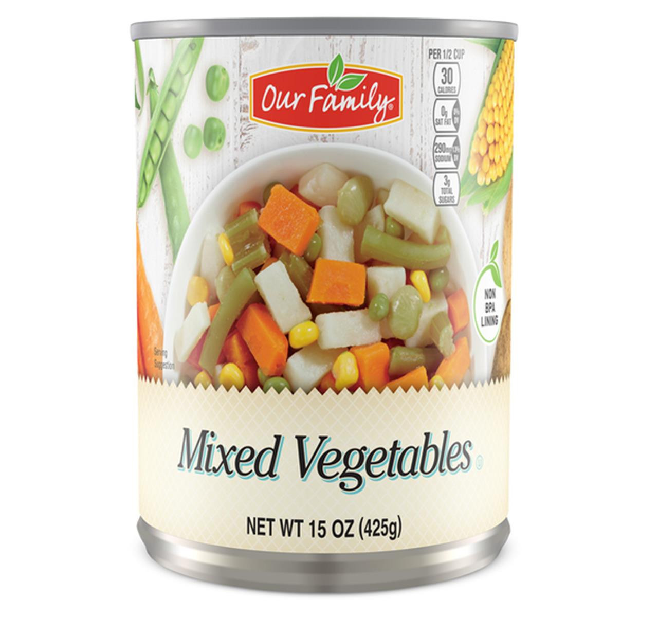 Mixed Vegetables 24/15oz