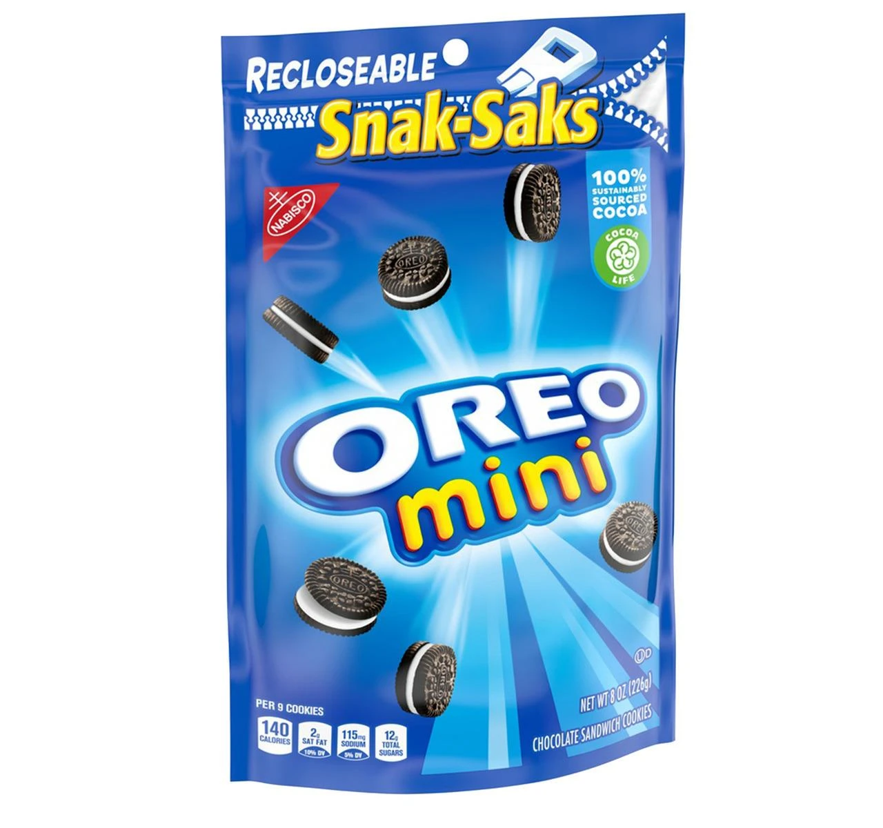 Oreo Mini Snak-Saks 12/8oz