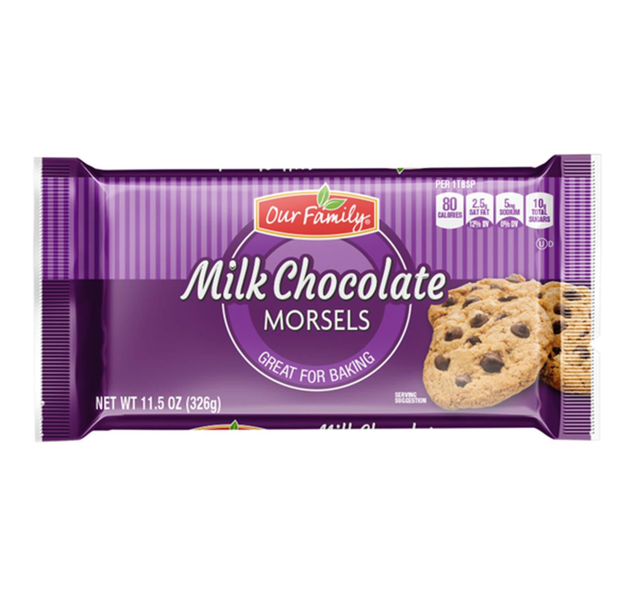 Milk Chocolate Morsels 12/11.5oz