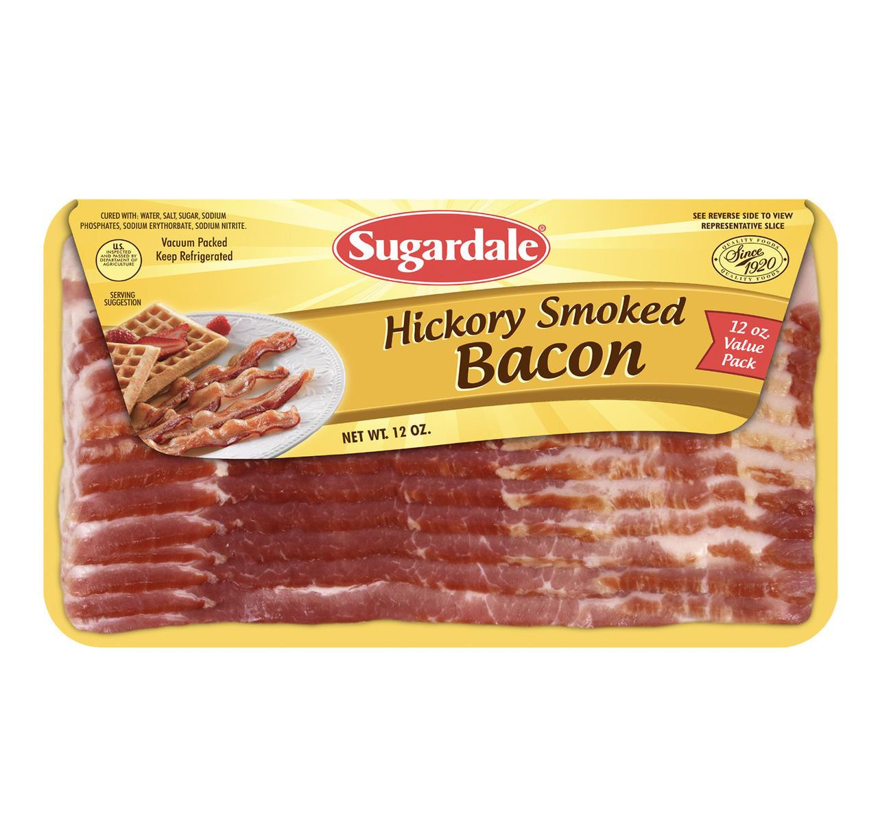 Hickory Smoked Bacon 32/12oz