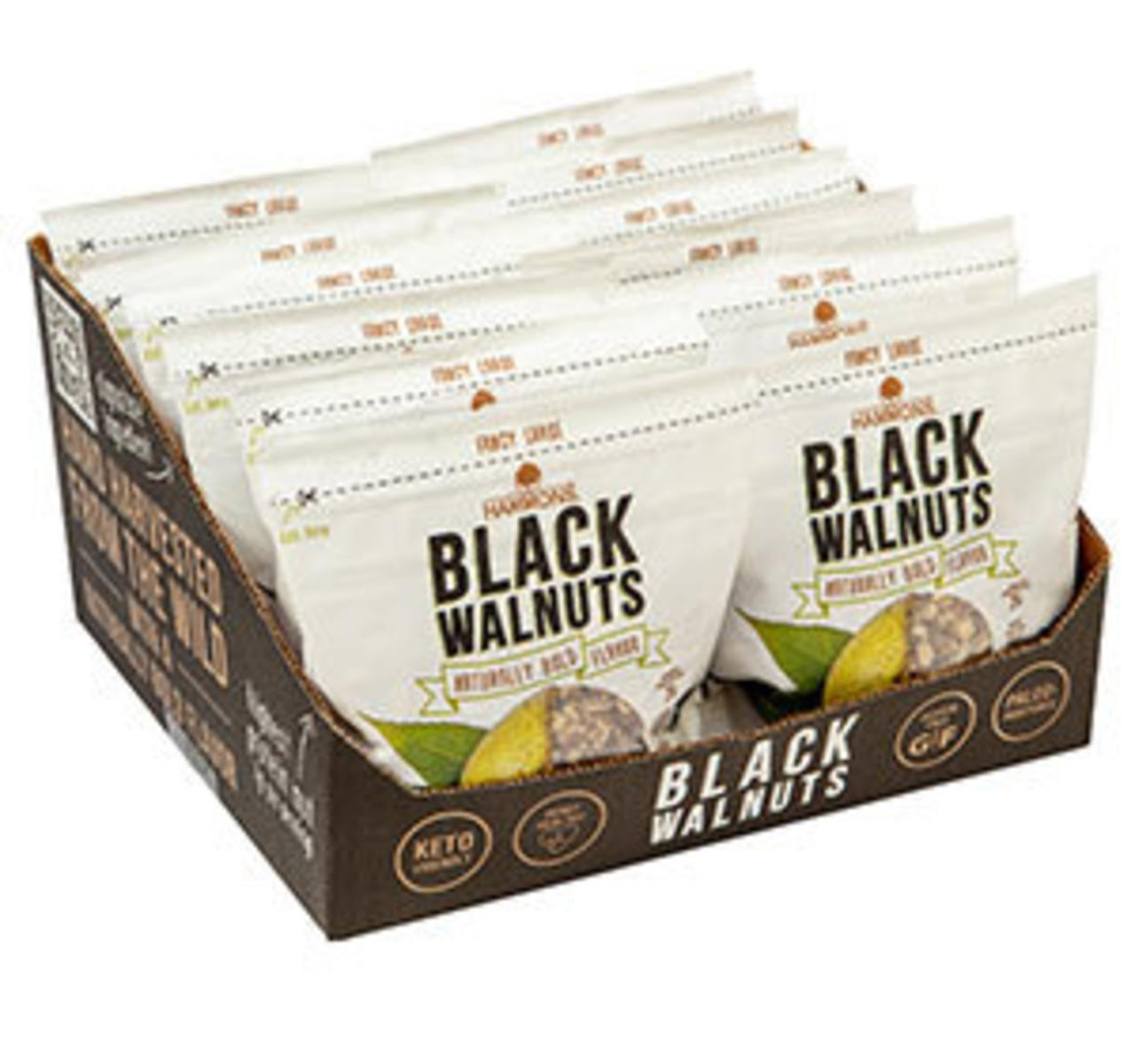 Fancy Large Black Walnuts 12/8oz