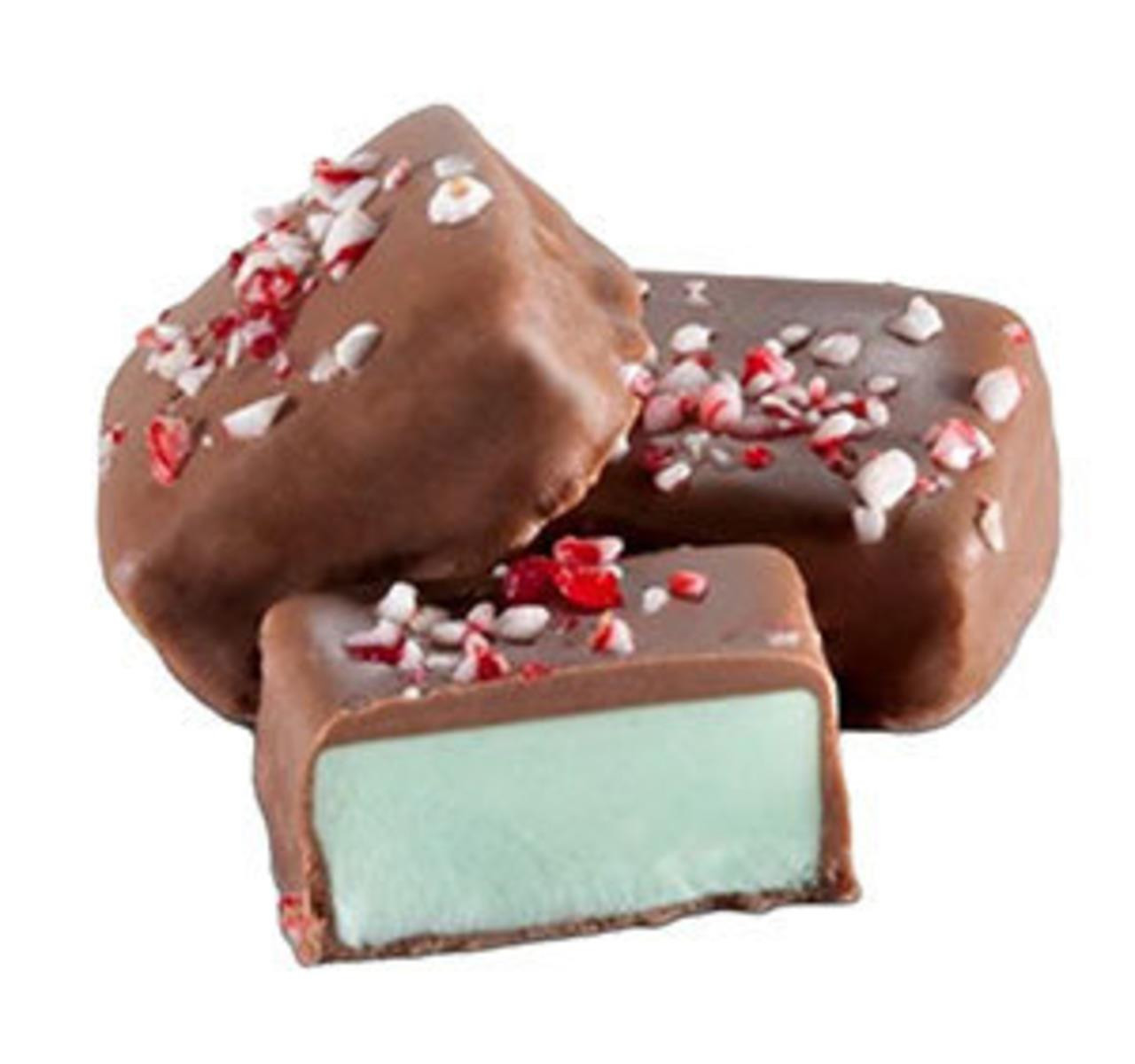 Milk Chocolate Holiday Mint Squares 2/5lb