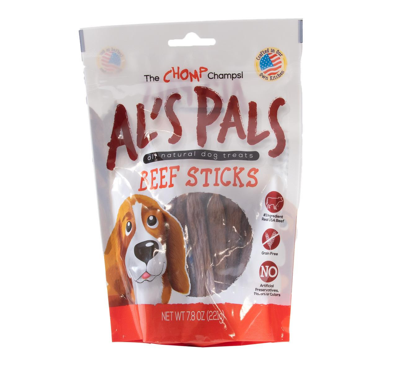 Al's Pals All Natural Dog Treats - Beef Sticks 12/7.8oz