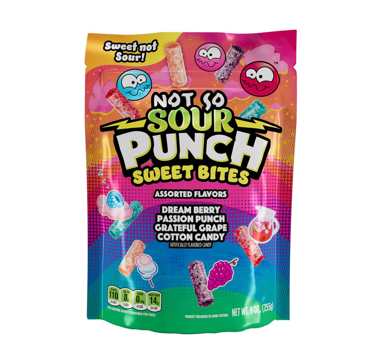 Not So Sour Punch Sweet Bites 12/9oz