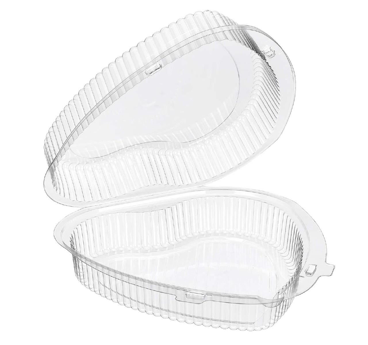 Heart-Shaped Hinged Container 150ct