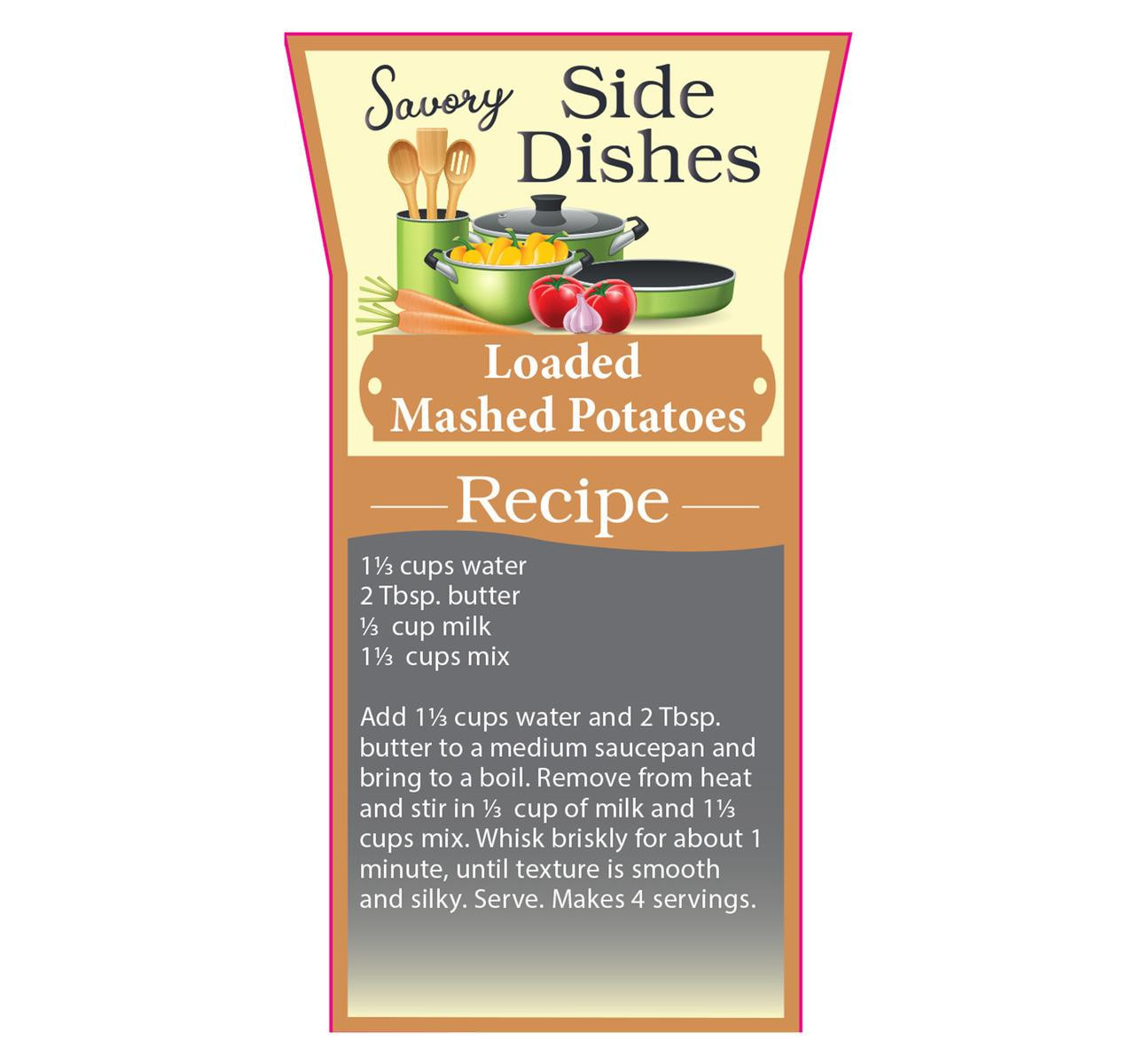 Loaded Mashed Potatoes 4lb