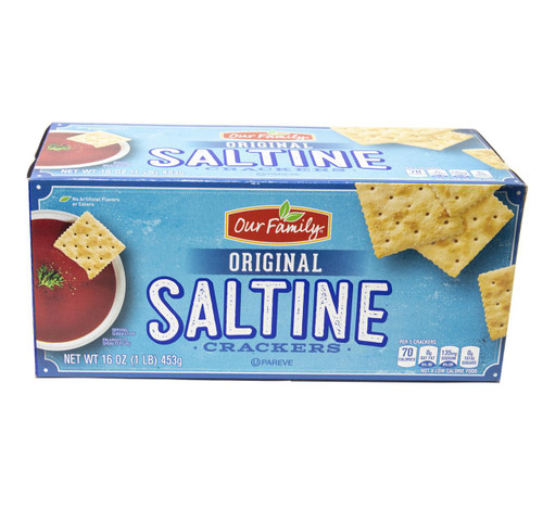 Saltine Crackers 12/16oz