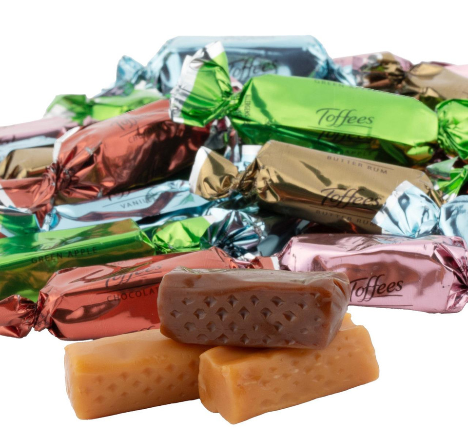 Mascot Assorted Wrapped Toffees 30lb
