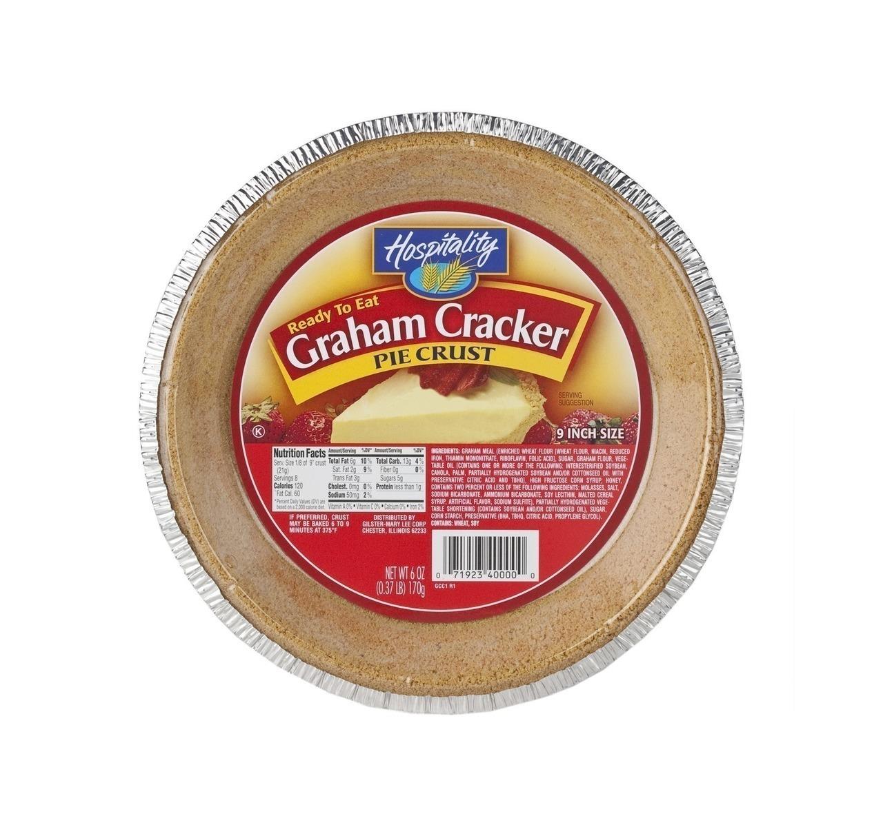 9" Graham Cracker Pie Crust 12/6oz