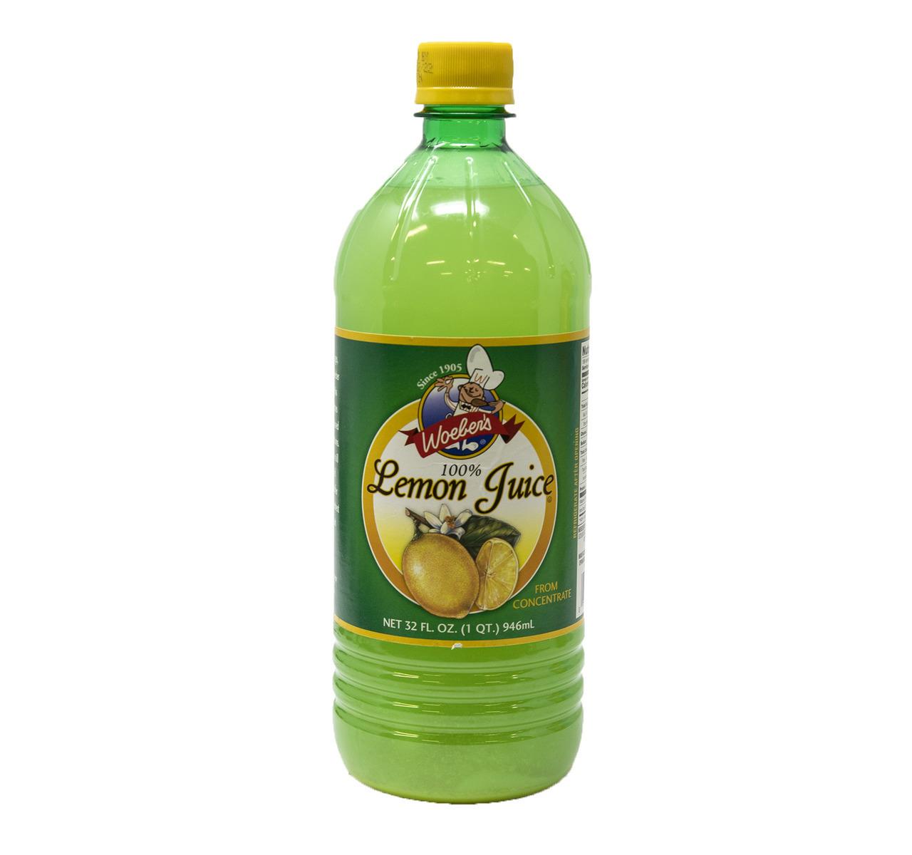 Lemon Juice 12/32oz