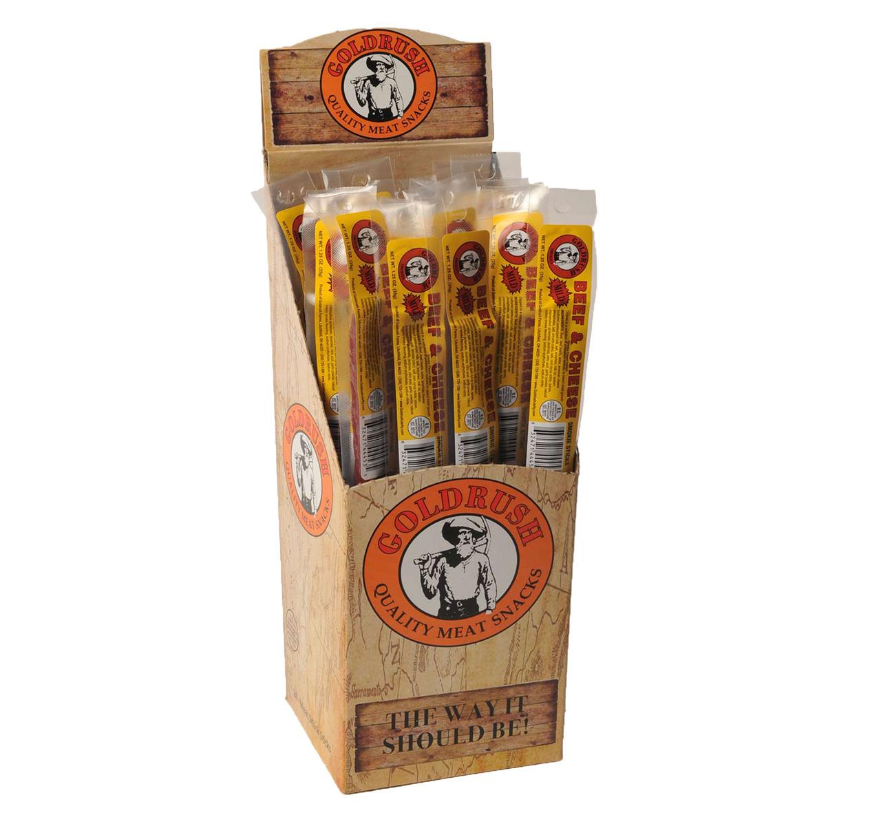 Beef & Cheese Sticks, Individually Wrapped 2/24ct