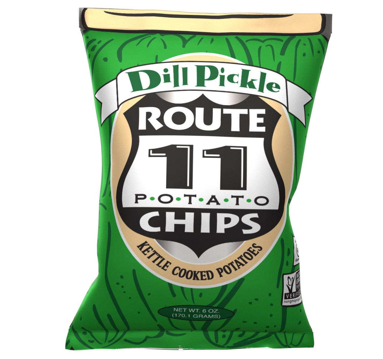 Dill Pickle Chips 12/6oz