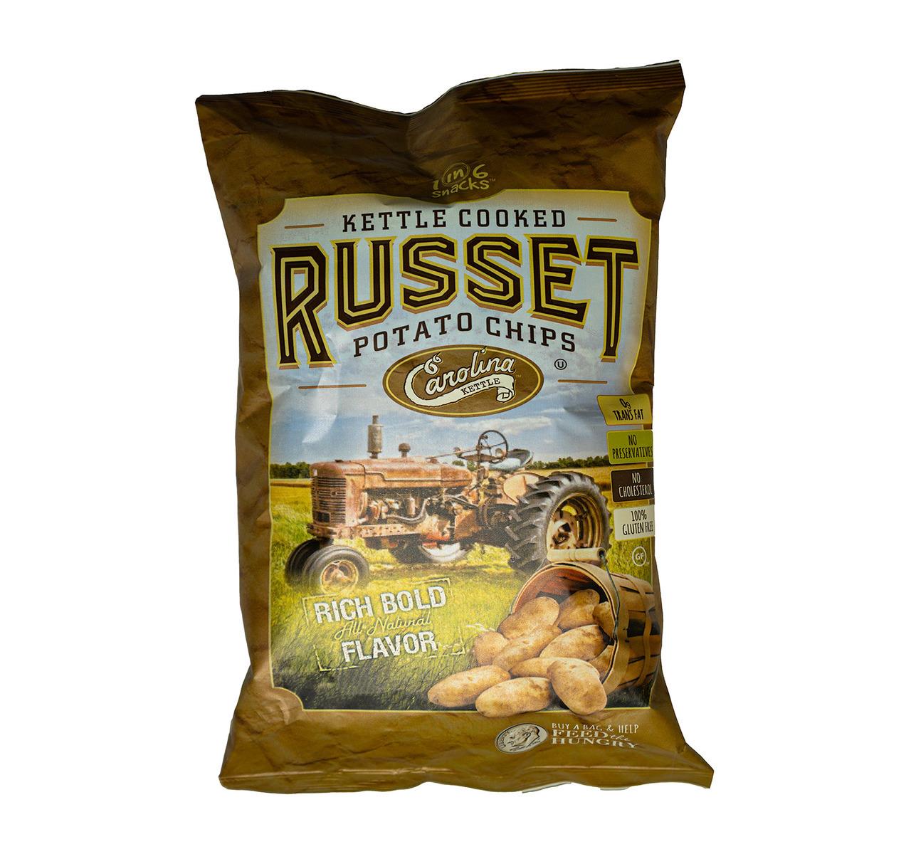 Kettle Cooked Russet Potato Chips 20/2oz