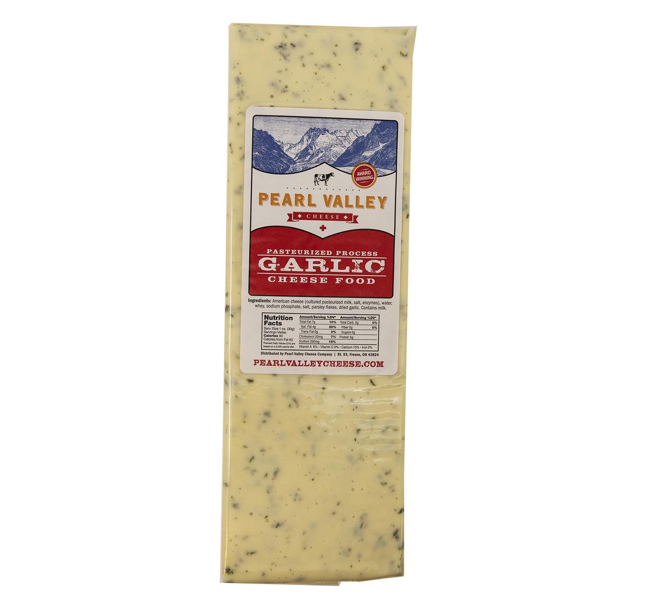 Garlic Flavored Cheese 2/5lb