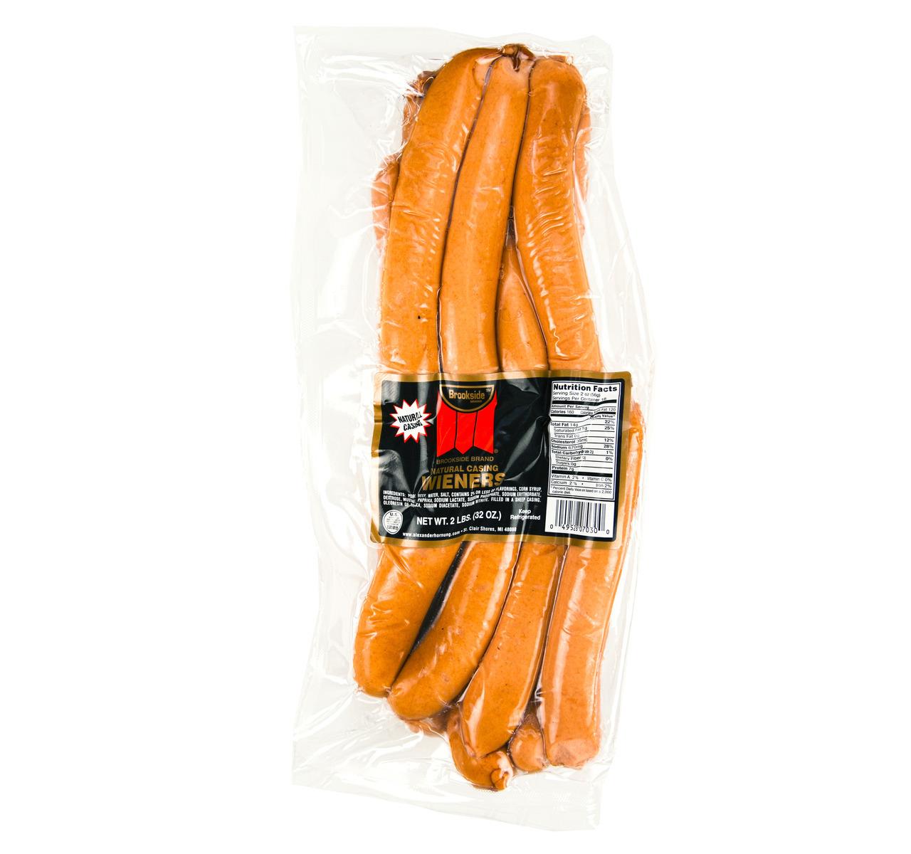Natural Casing Beef Wieners 10lb