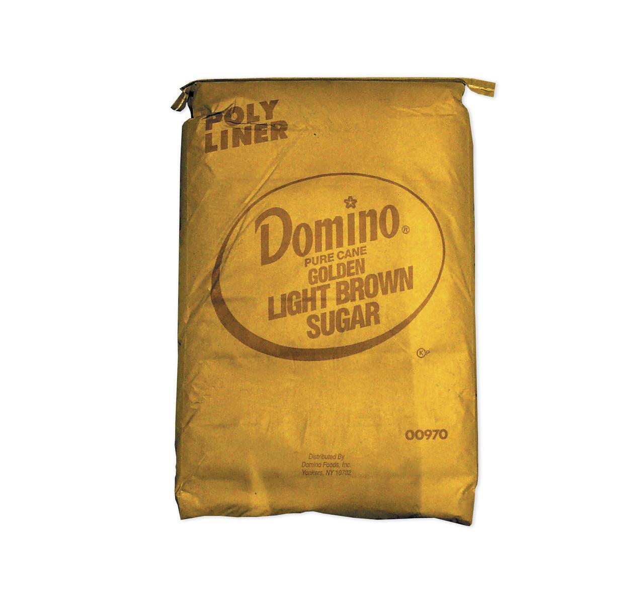 Domino Light Brown Sugar 50lb