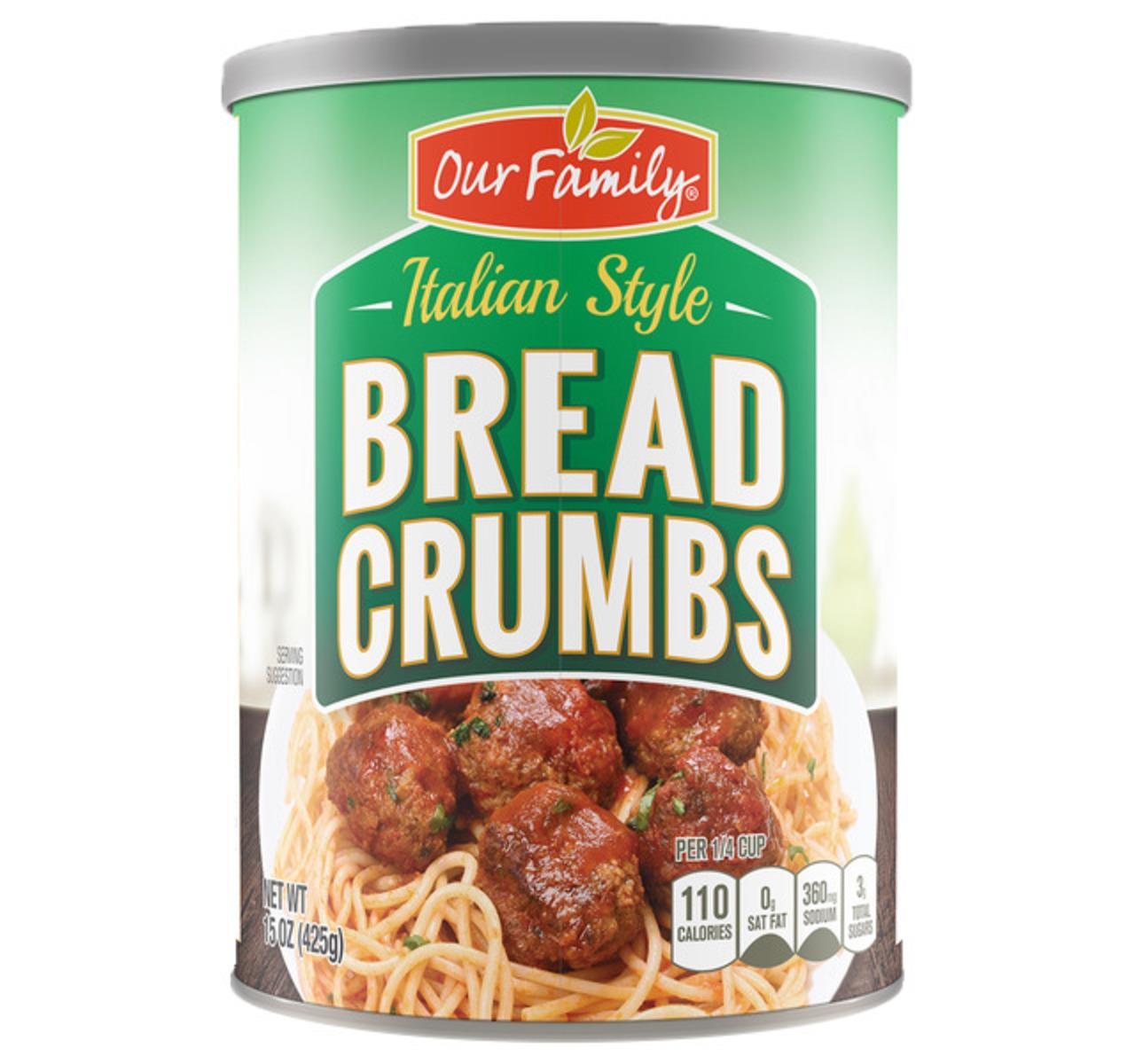 Italian Style Bread Crumbs 12/15oz