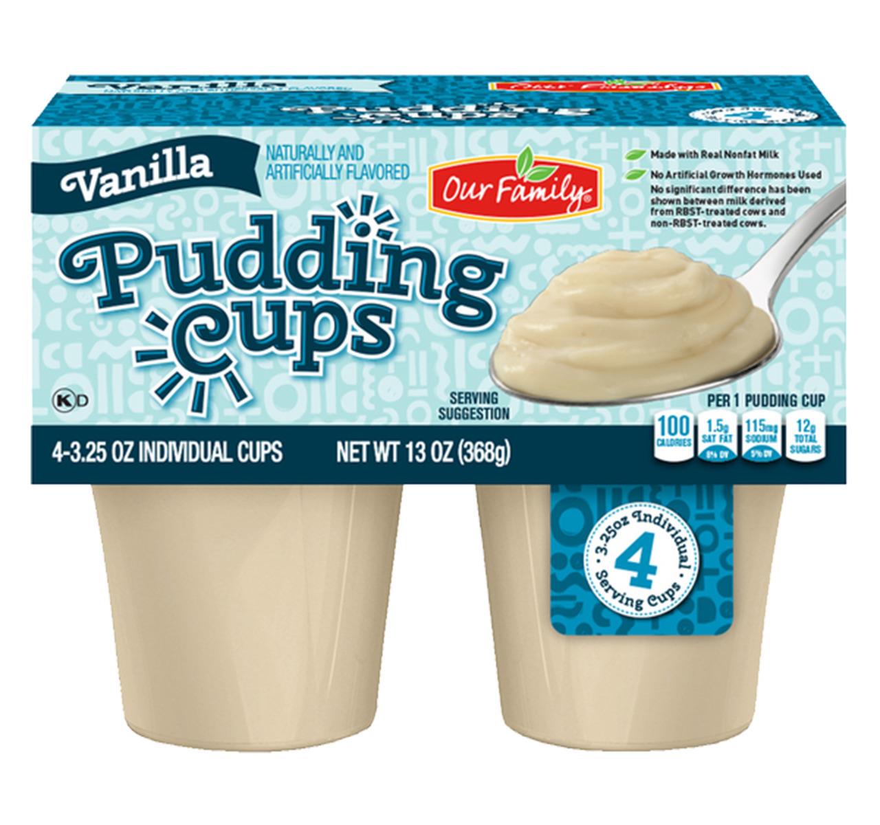 Vanilla Pudding Cup