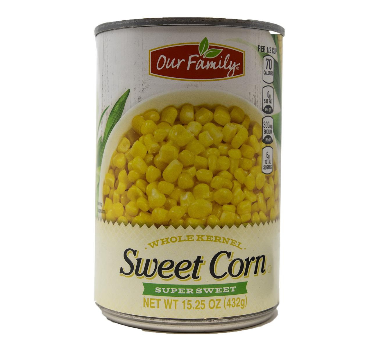 Super Sweet Whole Kernel Corn 24/15.25oz