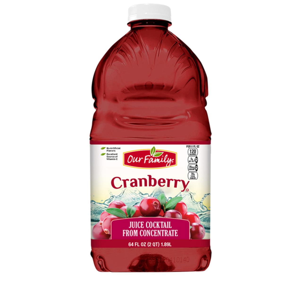 Cranberry Juice Cocktail 8/64oz