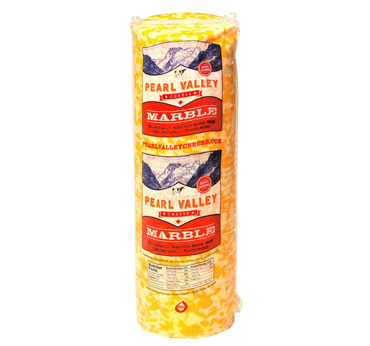 Mini Horn Marble Cheese 4/6lb