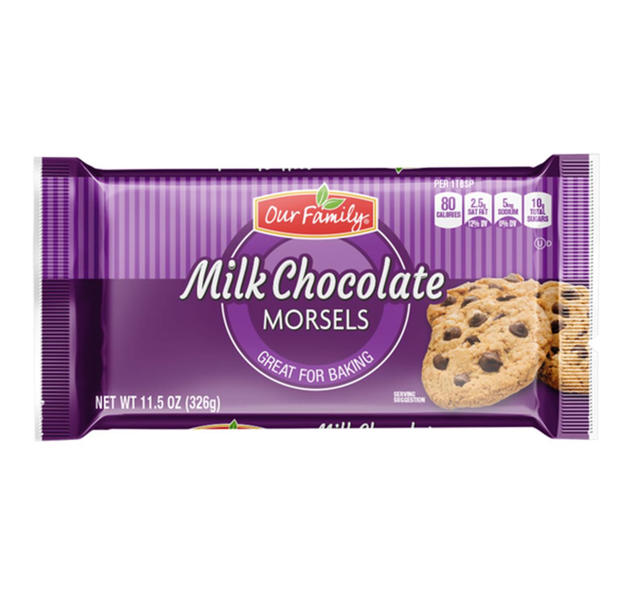 Milk Chocolate Morsels 12/11.5oz