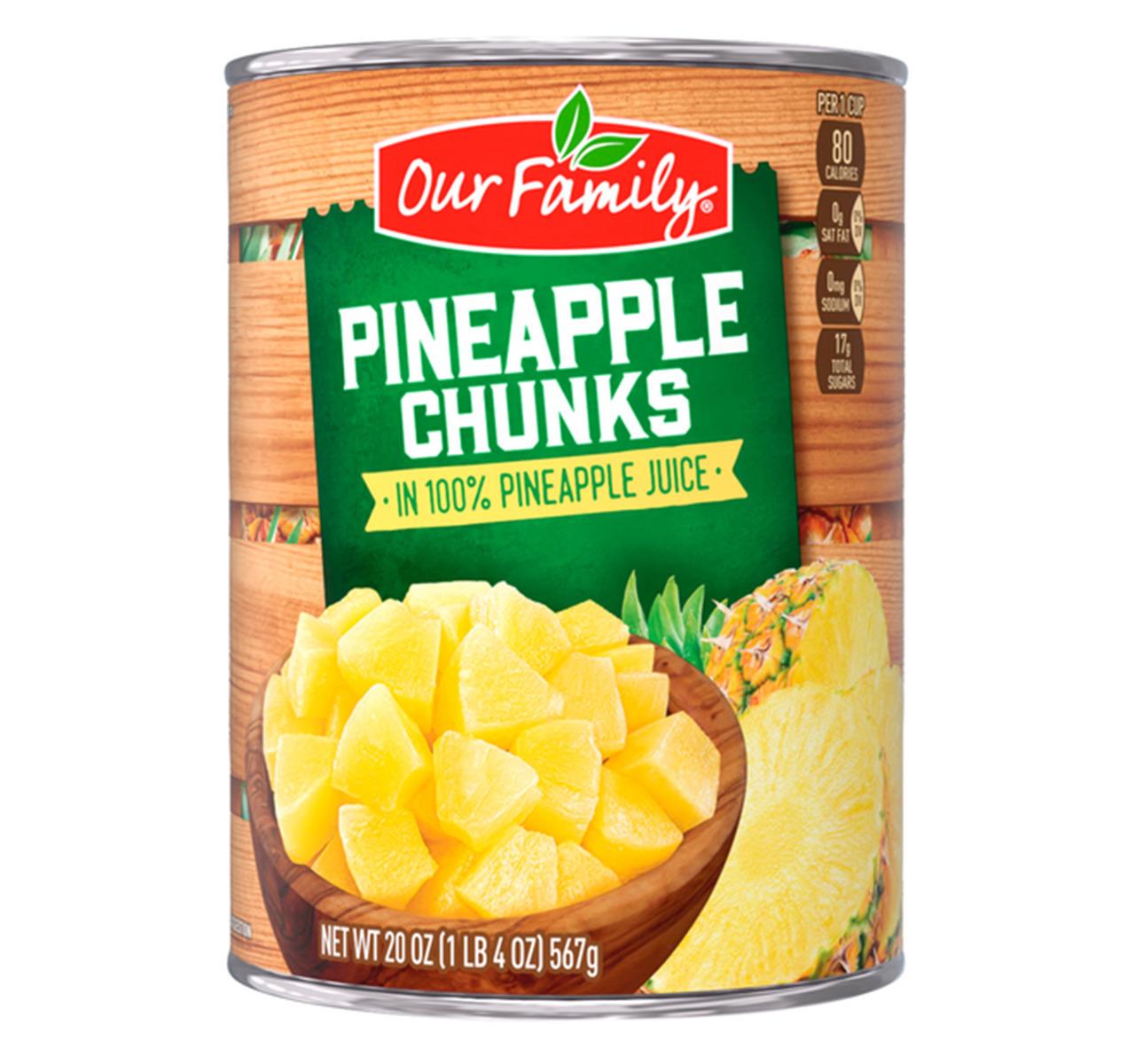 Pineapple Chunks Frozen Pineapple Chunks (Organic) | Mama Earth's