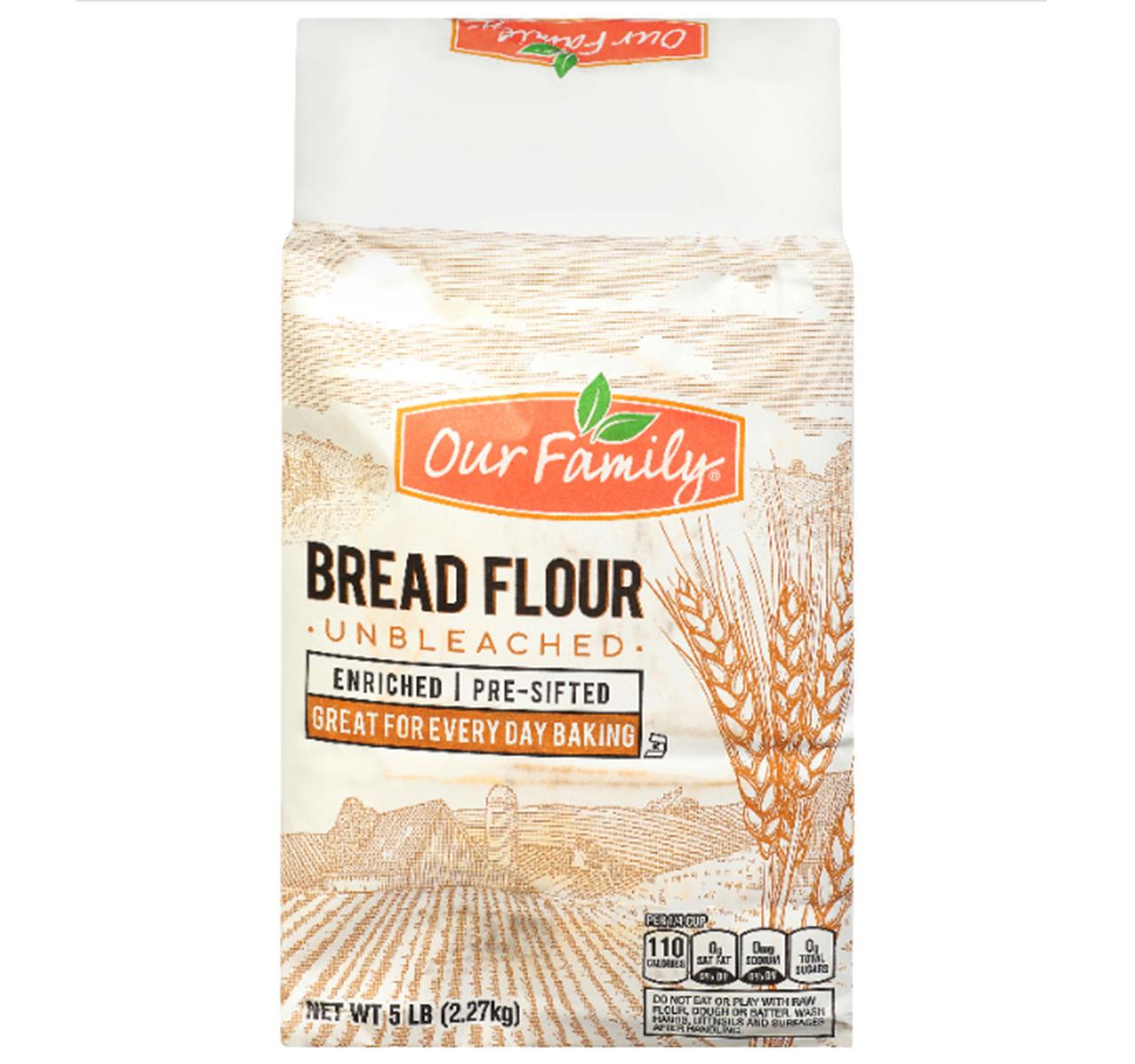 Bread Flour, Unbleached 8/5lb