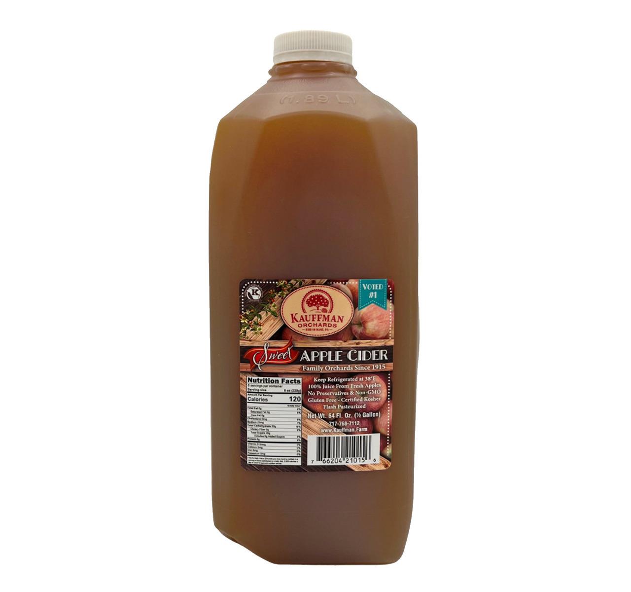 Apple Cider (Fresh) 9/.5gal
