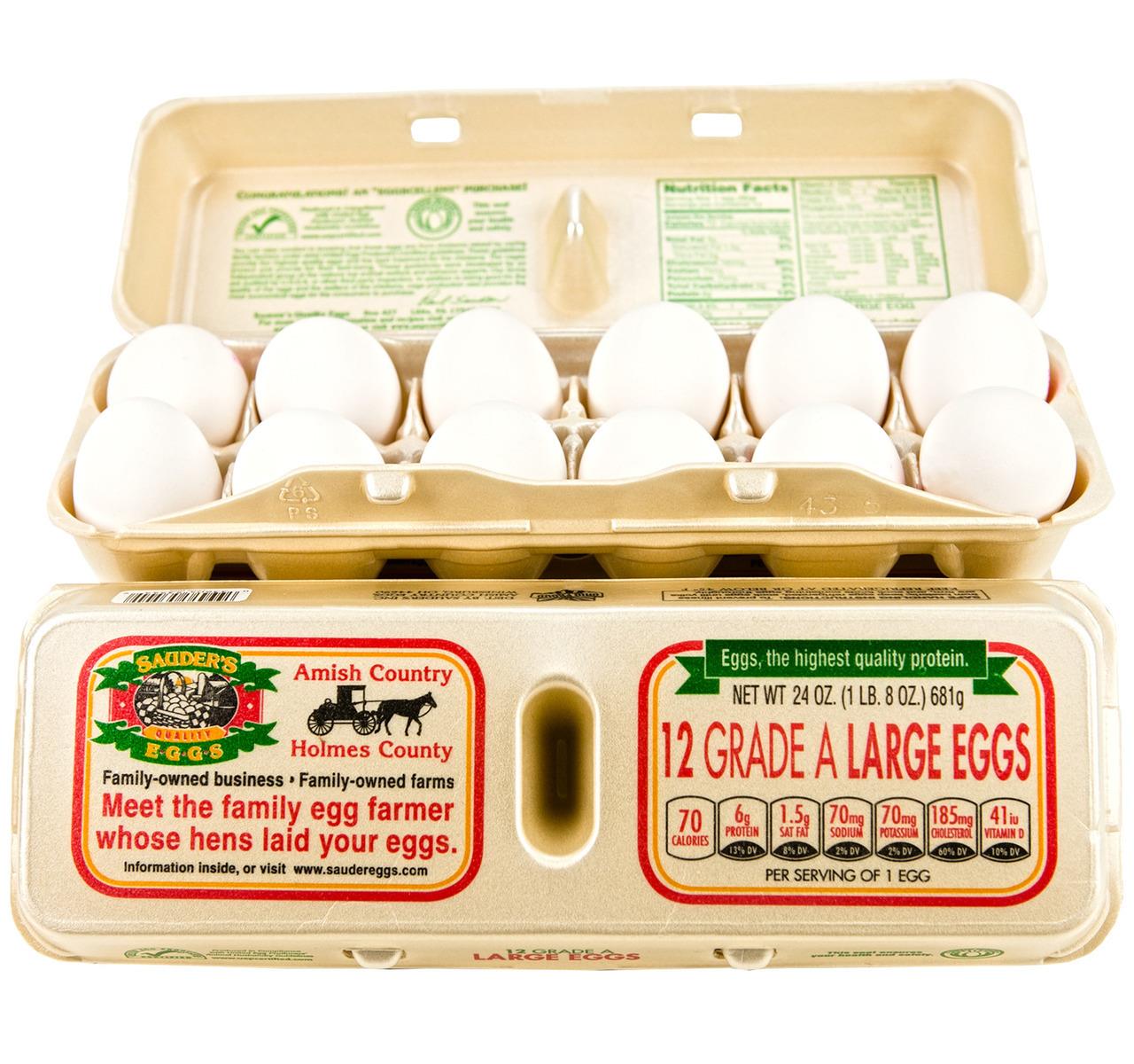 Eggs, 1/2cs Hill A Large 15doz