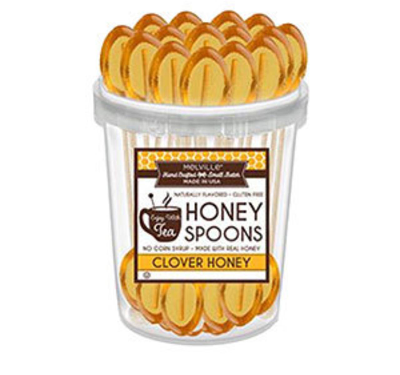 Clover Honey Spoons Tub 1/30ct