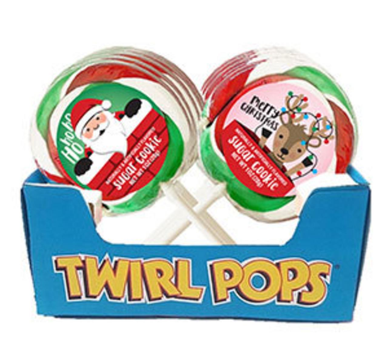 Christmas Twirl Pops 12/1oz