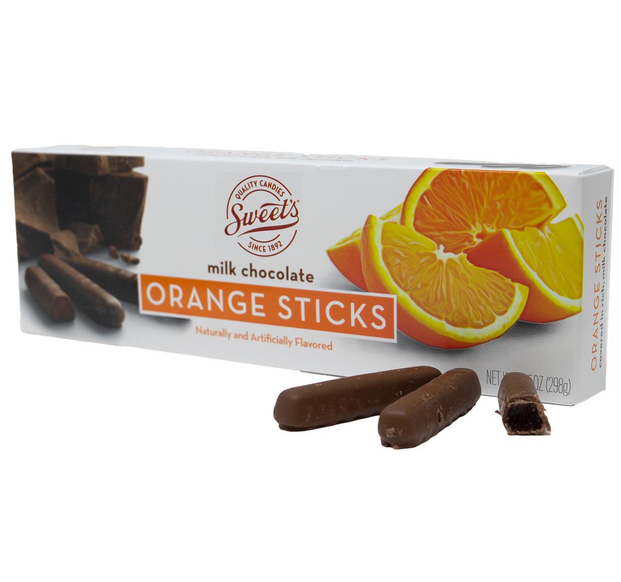 Milk Chocolate Orange Sticks 12/10.5oz